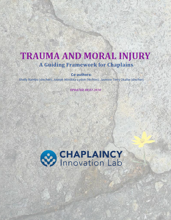 Trauma and Moral Injury - Chaplaincy Innovation Lab