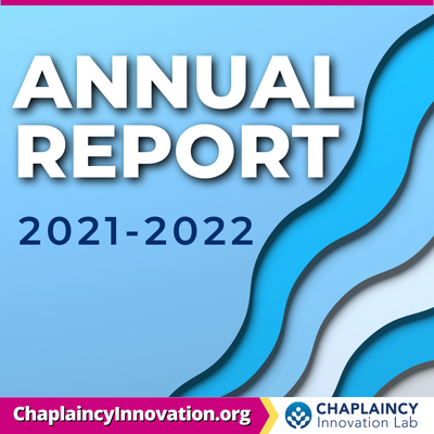 Annual Report for FY22 now available - Chaplaincy Innovation Lab